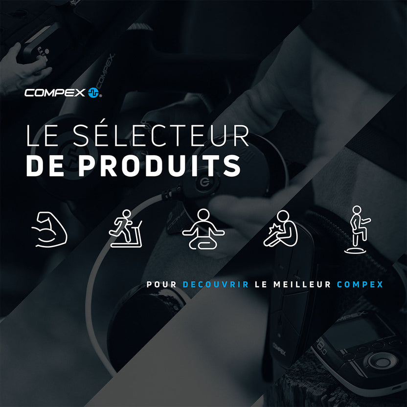 Comparez notre gamme FITNESS électrostimulateurs musculaires | Compex